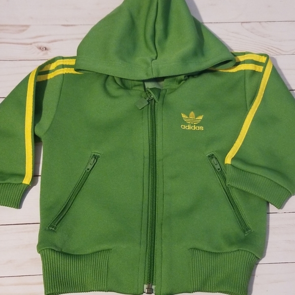 adidas | Matching Sets | Adidas 2 Pc Pants Set Green And Yellow | Poshmark